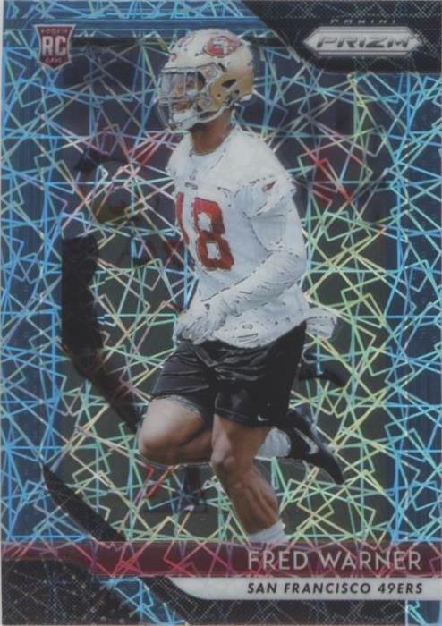 2018 Panini Prizm - Rookie Lazer Prizm #257 Fred Warner (RC) for sale ...