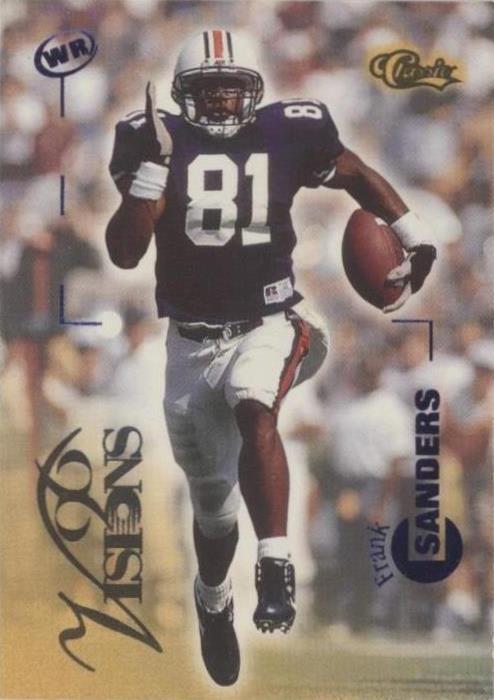 1996 Classic Visions - #64 Frank Sanders for sale online | eBay