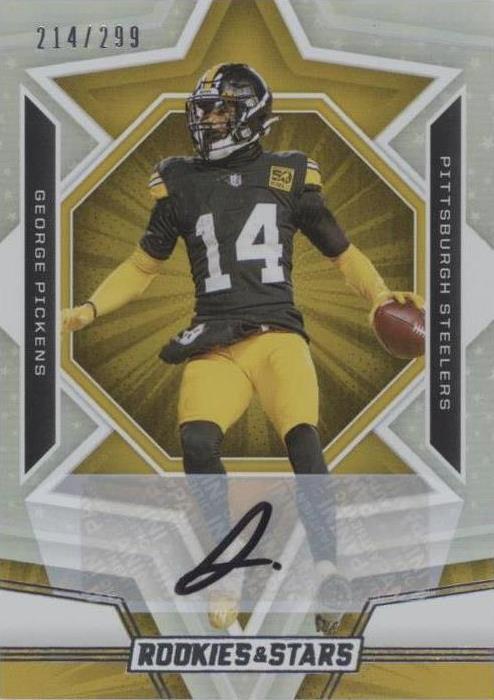 2023 Panini Rookies & Stars - George Pickens #84 Signatures /299 (AU ...