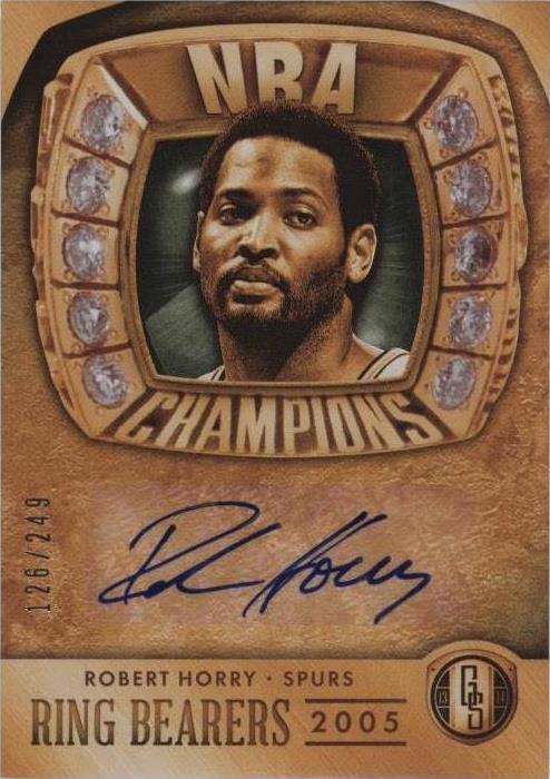 2013-14 Panini Gold Standard - Ring Bearers Autographs #22 Robert Horry ...