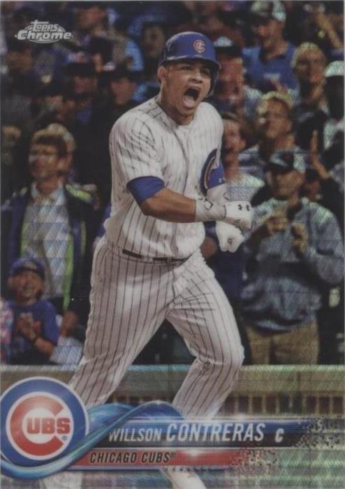 2018 Topps Chrome - Prism Refractor #197 Willson Contreras for sale online | eBay