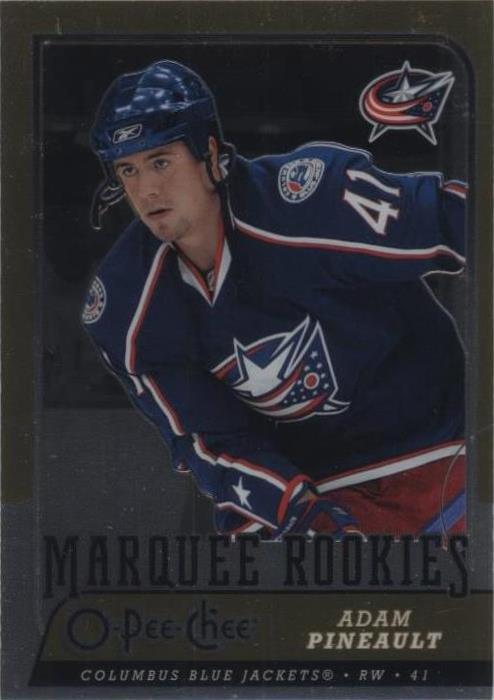 2008-09 O-Pee-Chee - Marquee Rookies Metal #543 Adam Pineault (RC) for ...