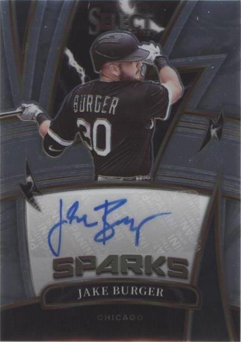 2022 Panini Select - Sparks Signatures #SS-JB Jake Burger /199 (AU, RC ...