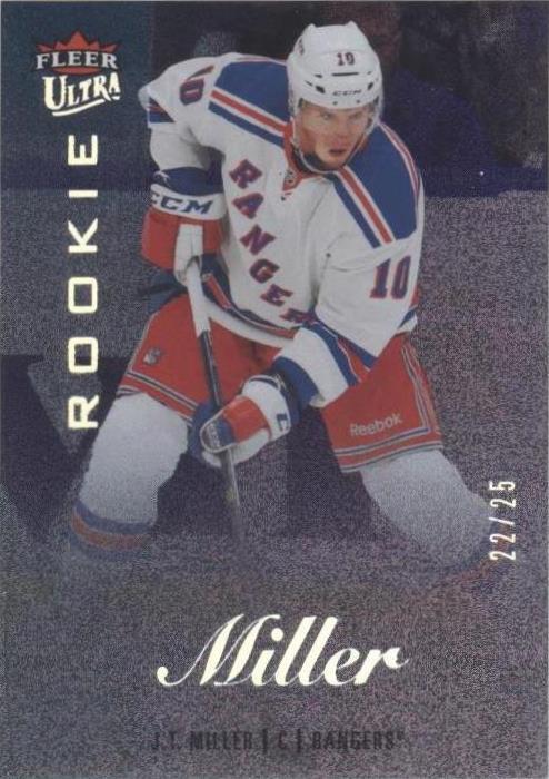 2013-14 Fleer Showcase - Ultra Platinum Medallion #56 J.T. Miller /25 ...