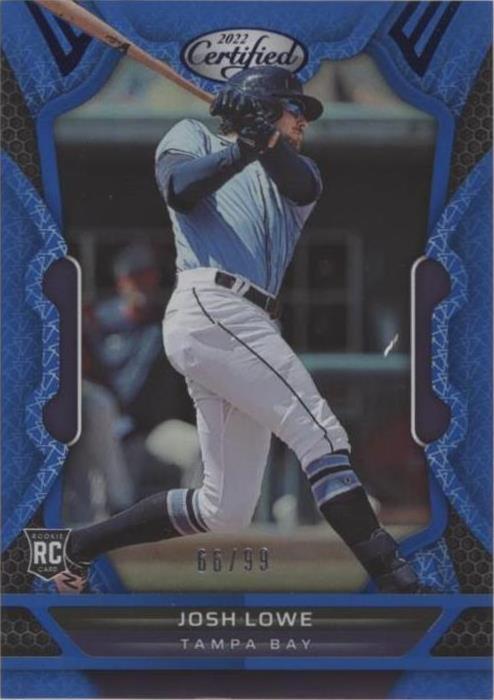 2022 Panini Chronicles - Certified Blue #8 Josh Lowe /99 (RC) for sale ...