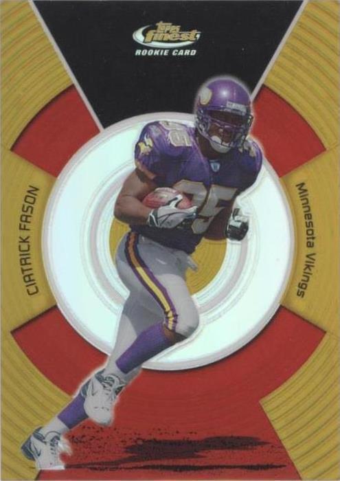 2005 Topps Finest - Ciatrick Fason #136 Gold Refractor /49 (RC) for ...