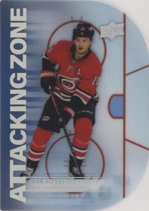 2022-23 Upper Deck Series 1 - Attacking Zone Acetate Die-Cuts #AZ-13 ...