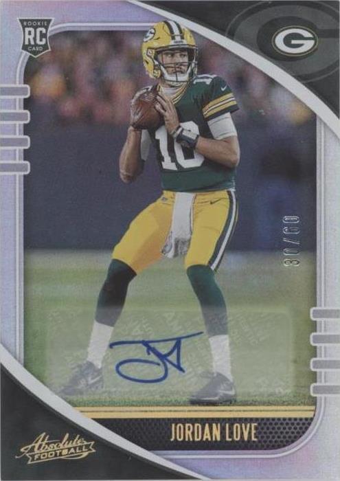 2020 Panini Absolute - Rookie Signatures Spectrum #162 Jordan Love /60 ...