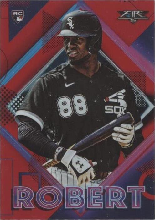 2020 Topps Fire - Flame #155 Luis Robert (RC) for sale online | eBay