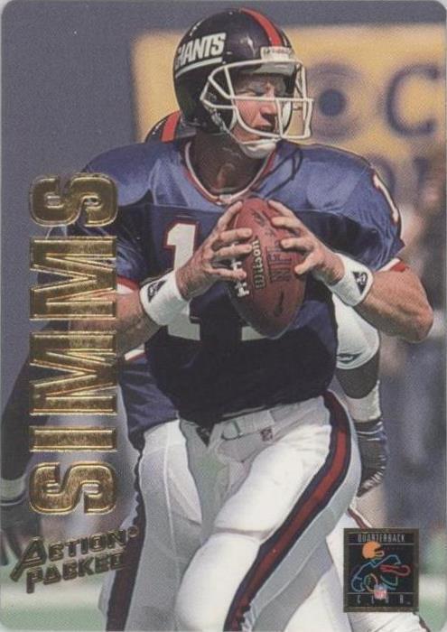 1993 Action Packed - Quarterback Club Phil Simms #QB17 for sale online ...