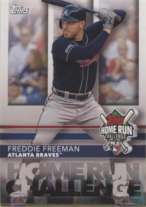 2020 Topps - Home Run Challenge Code Card Series 2 #HRC-4 Freddie Freeman for sale online | eBay