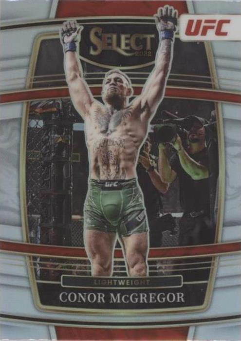 2022 Panini Select UFC - Concourse Silver Prizm #93 Conor McGregor for ...