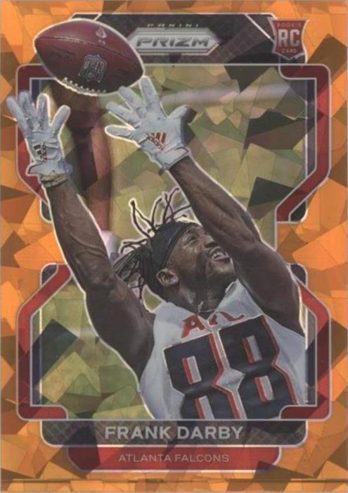 2021 Panini Prizm - Rookie Frank Darby #406 Orange Ice Prizm (RC) for ...
