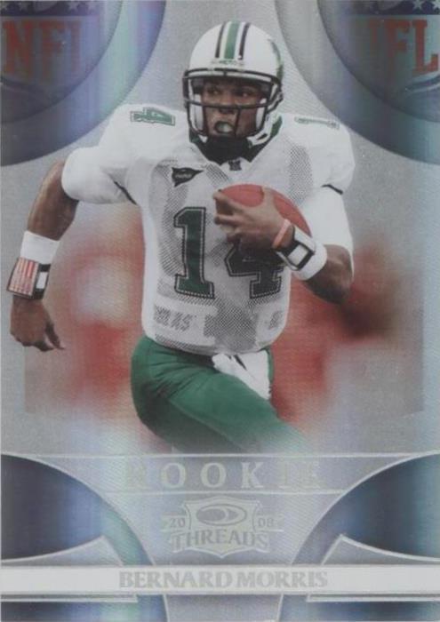 2008 Donruss Threads - Silver Century Proof #244 Bernard Morris /100 ...