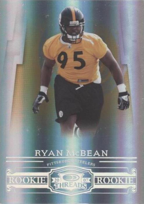 2007 Donruss Threads - Rookie Century Proof Silver #174 Ryan McBean ...