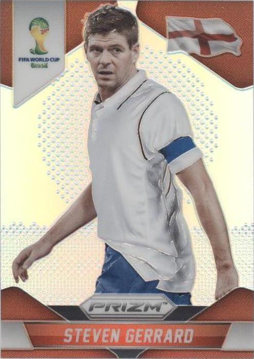 2014 Panini Prizm World Cup - Silver Prizm #139 Steven Gerrard for sale ...