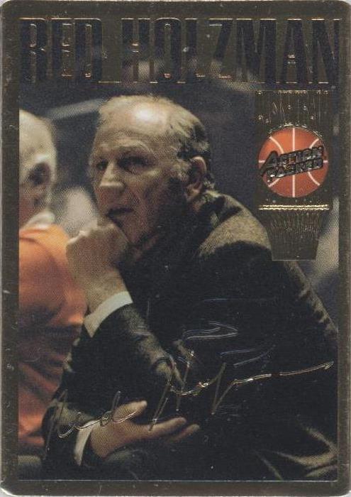 1994-95 Action Packed Basketball Hall of Fame - Autographs #4 Red ...