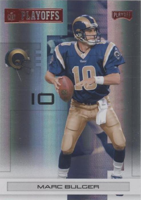 2007 Playoff NFL Playoffs - Red Holofoil #91 Marc Bulger /125 for sale ...