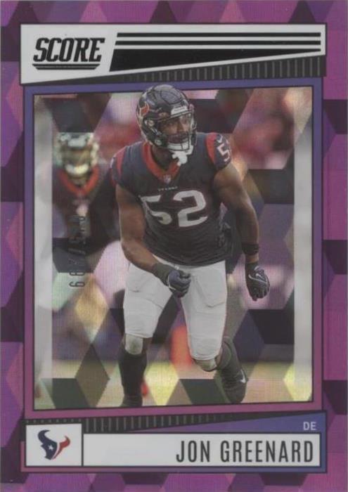 2022 Score - Cubic #5 Jon Greenard /299 for sale online | eBay