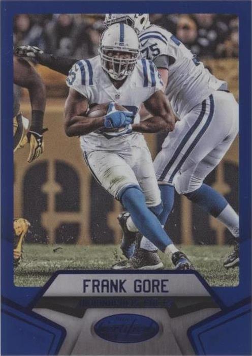 2016 Panini Certified - Mirror Blue #84 Frank Gore /50 for sale online ...