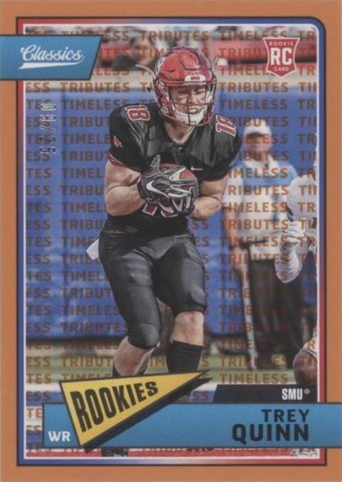 2018 Panini Classics - Rookies Timeless Tributes Orange #246 Trey Quinn ...