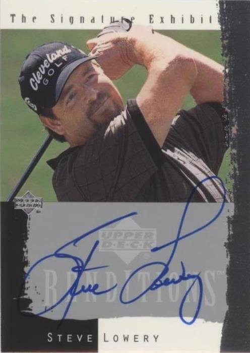 2003 Upper Deck Renditions - The Signature Exhibit Steve Lowery #SL (AU ...