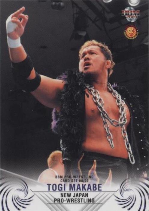 2008-09 BBM Pro Wrestling - New Japan #25 Togi Makabe for sale online | eBay