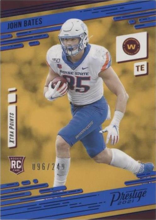 2021 Panini Prestige - Rookies Xtra Points Blue #279 John Bates /249 ...
