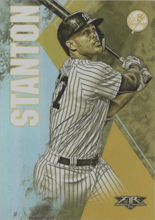 2019 Topps Fire - Gold Minted #126 Giancarlo Stanton for sale online | eBay