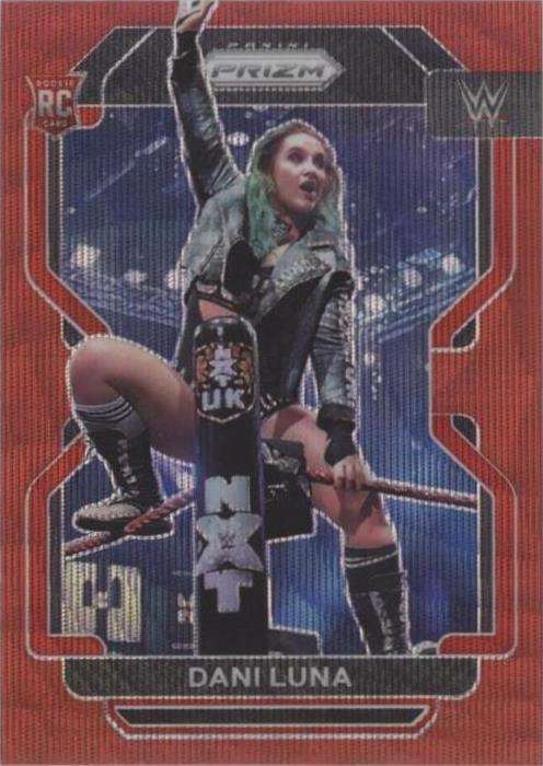 2022 Panini Prizm WWE - Dani Luna #110 Ruby Wave Prizm (RC) for sale ...