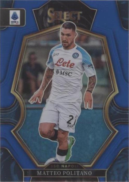 2022-23 Panini Select Serie A - Mezzanine Blue Prizm #176 Matteo ...