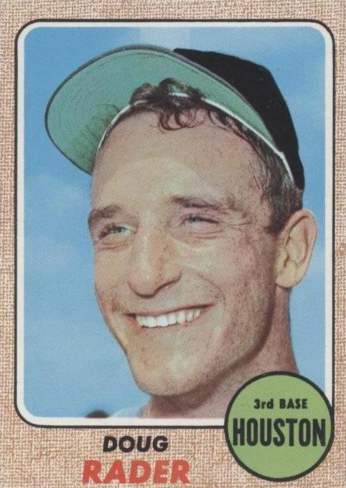 1968 Topps - #332 Doug Rader for sale online | eBay