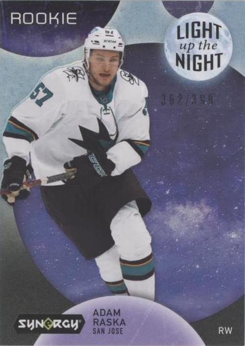 2022-23 Upper Deck Synergy - Light Up the Night Rookies Adam Raska #LNR ...