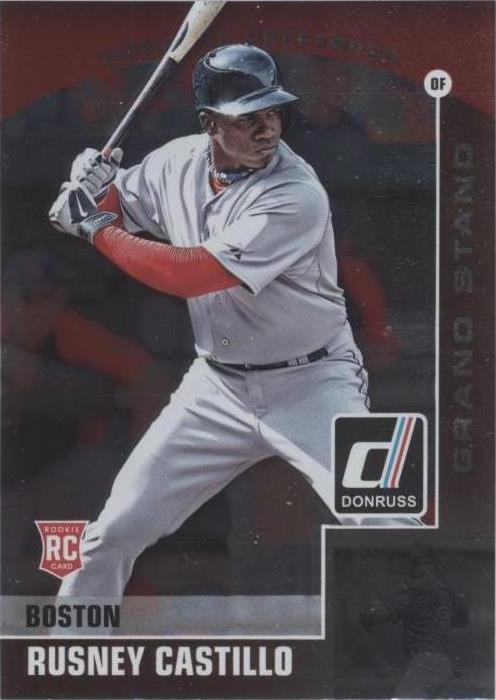 2015 Panini Donruss - Preferred Grand Stand Bronze #9 Rusney Castillo ...
