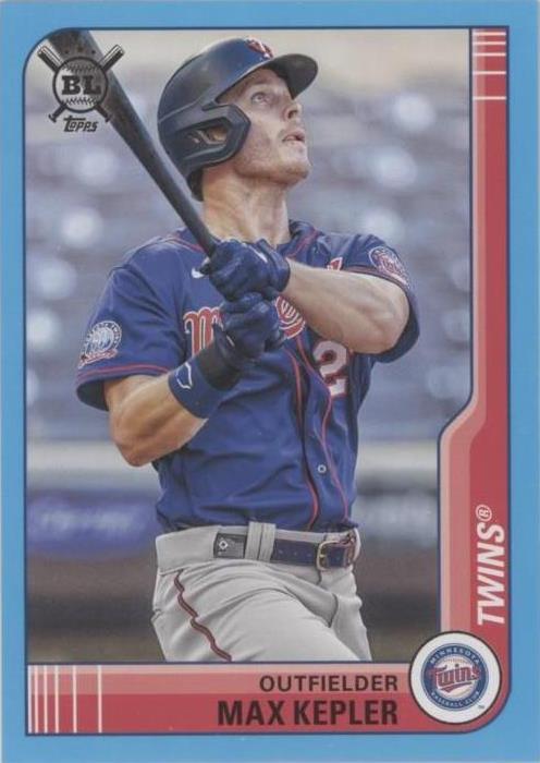 2021 Topps Big League - Veterans & Rookies Electric Blue #20 Max Kepler ...