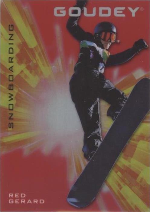 2021 Upper Deck Goodwin Champions - Goudey Red Gerard #G18 Platinum Red ...