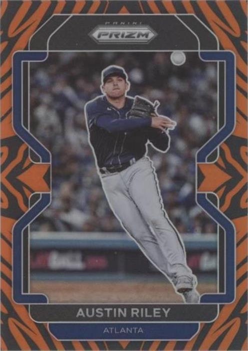 2022 Panini Prizm - Austin Riley #73 Tiger Stripes Prizm for sale ...