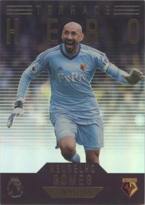 2017-18 Topps Premier League Gold - Terrace Hero #168 Heurelho Gomes ...