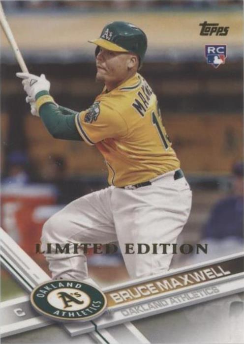 2017 Topps - Limited Edition #461 Bruce Maxwell (RC) for sale online | eBay