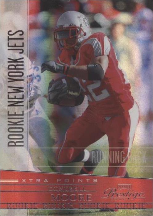 2006 Playoff Prestige - Xtra Points Red #186 DonTrell Moore /100 (RC ...