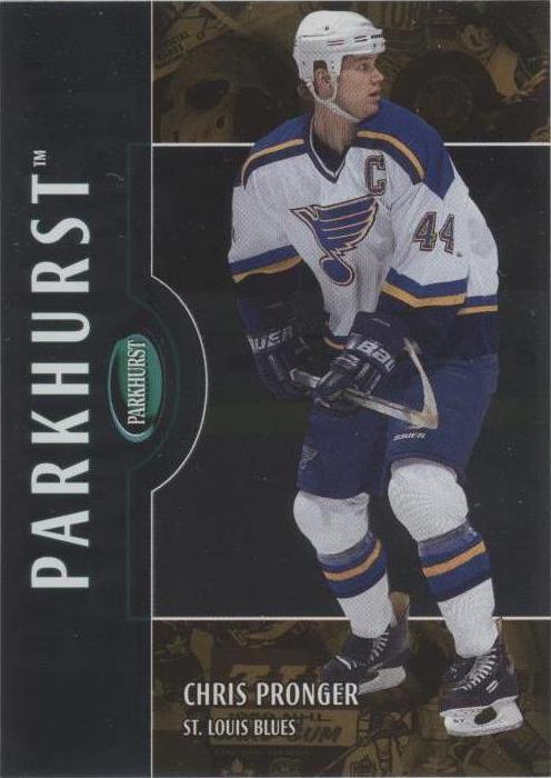 2002-03 In the Game Parkhurst - Gold #72 Chris Pronger /10 for sale ...