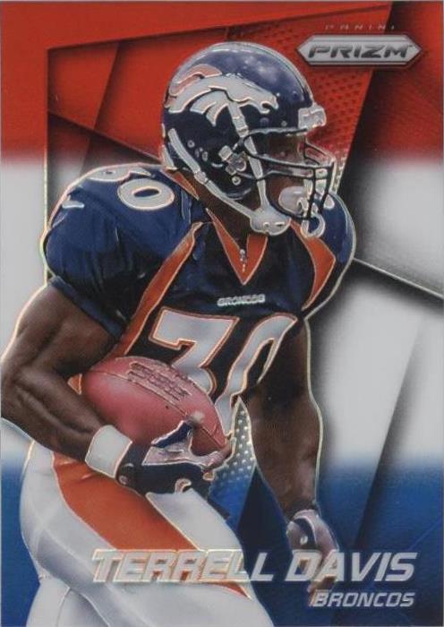 2014 Panini Prizm - Red White & Blue Prizm #62 Terrell Davis for sale ...