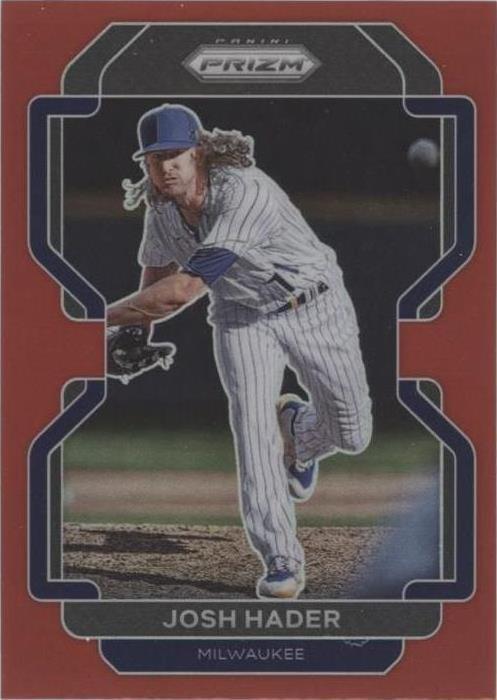 2022 Panini Prizm - Tier II Josh Hader #130 Red Prizm for sale online ...