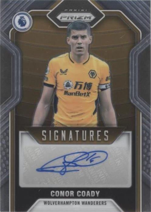 2021-22 Panini Prizm Premier League - Signatures Conor Coady #S-CCO (AU ...