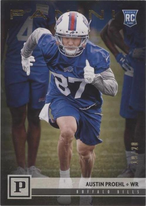 2018 Panini - Rookies Gold Knight #375 Austin Proehl /20 (RC) for sale ...