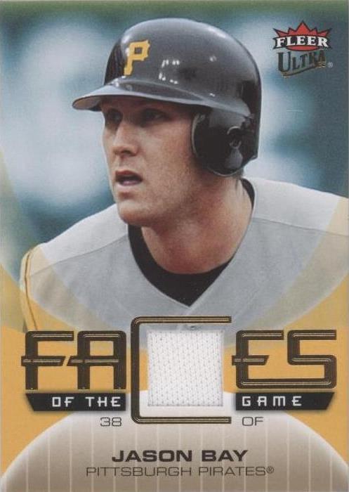 2007 Fleer Ultra - Faces of the Game Materials #GF-JB Jason Bay (MEM ...