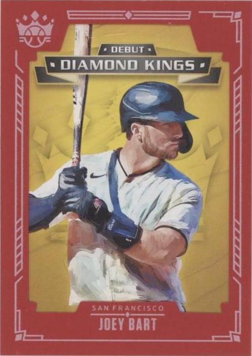 2021 Panini Diamond Kings - Debut Diamond Kings Red Framed #DDK-SG Joey ...
