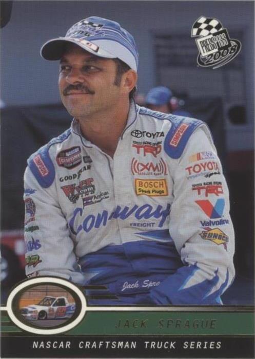 2008 Press Pass - NASCAR Craftsman Truck Series Gold #G50 Jack Sprague ...