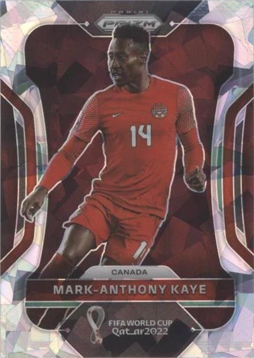 2022 Panini Prizm World Cup Qatar - Ice Prizm #51 Mark-Anthony Kaye for ...