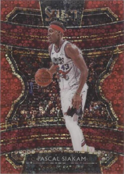 2019-20 Panini Select - Concourse Red Disco Prizm #89 Pascal Siakam /49 for sale online | eBay